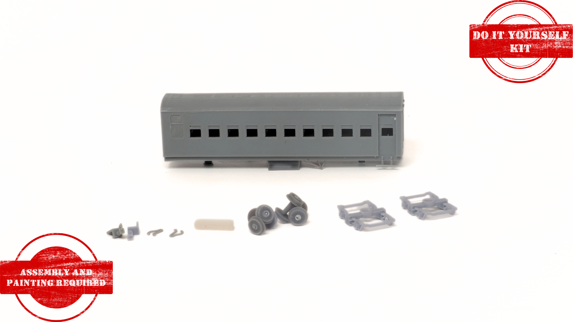 KVR - NG Passenger Coach - GS - HOe – Precision Model Works