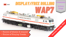 DISPLAY/FREE-ROLLING WAP7/WAP7i, HO STANDARD Model, Non-motorized ...