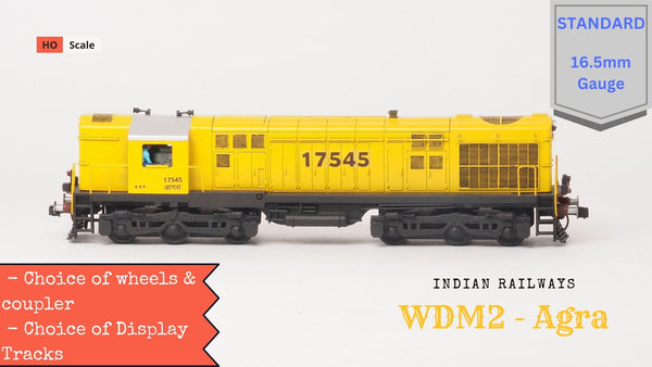 WDM2 - Agra, HO STANDARD Model (Non motorised) – Precision Model Works