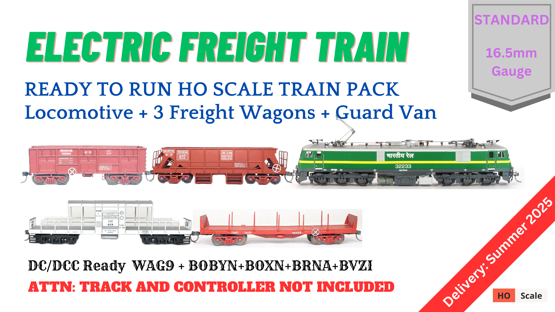 PRE-ORDER: Train Pack: Electric Passenger Train (Without Tracks and Co ...