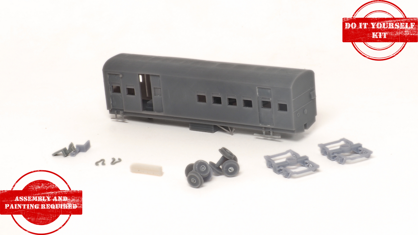 KVR - NG Passenger Coach - SLR - HOe – Precision Model Works