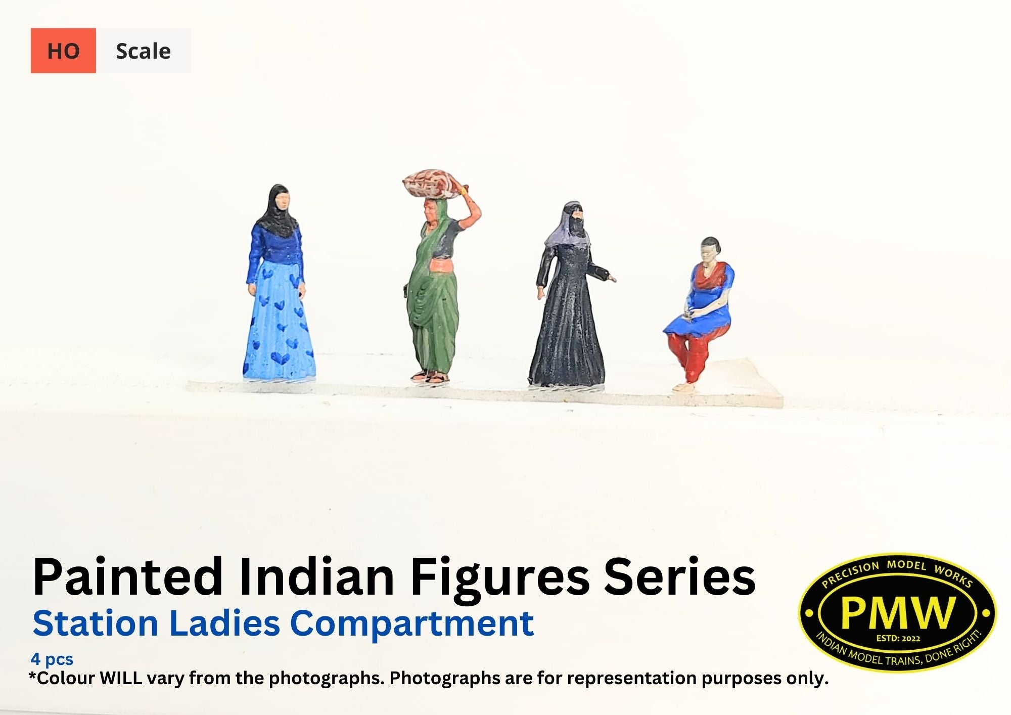 Painted Indian Figures : Station Ladies Compartment – Precision Model Works