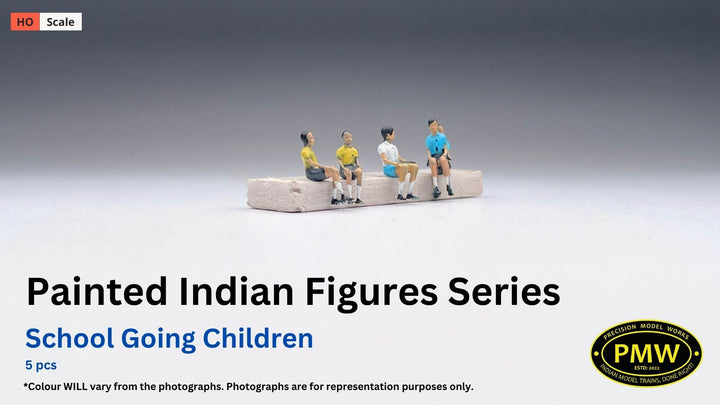 Painted Indian Figures in HO Scale – Precision Model Works