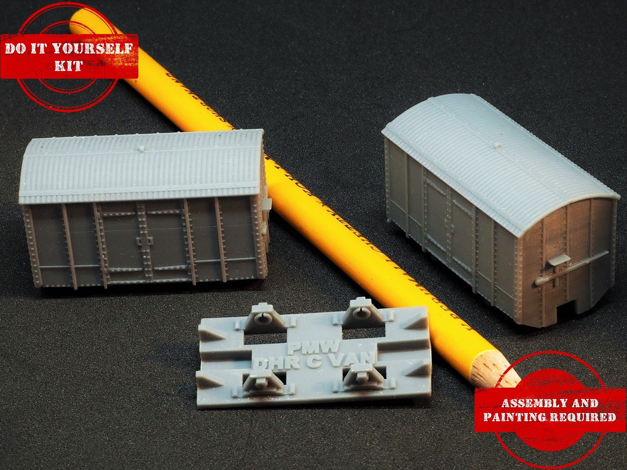 DHR Box Van in HOe – Precision Model Works
