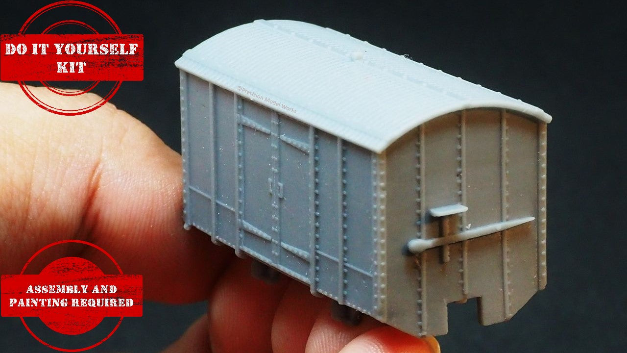 DHR Box Van in HOe – Precision Model Works