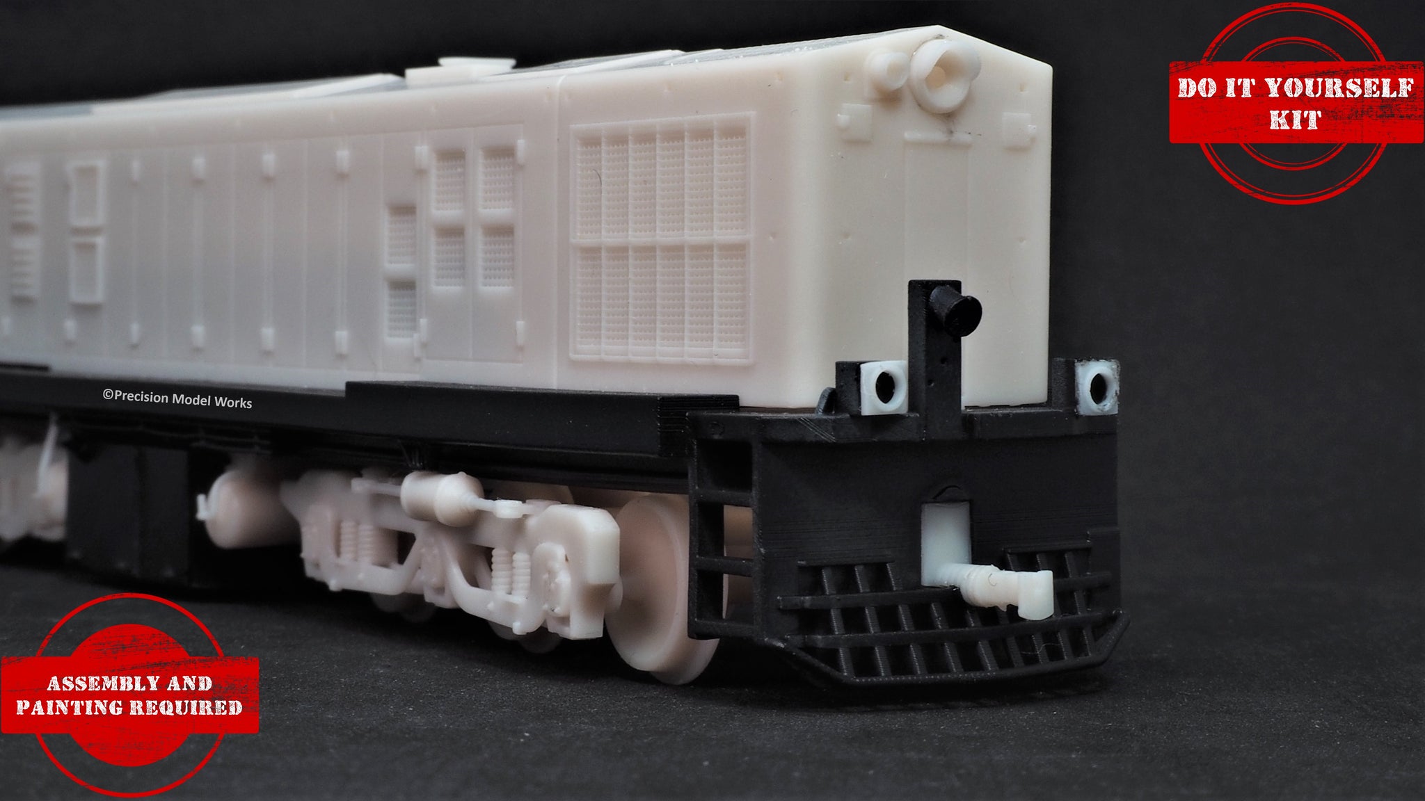 YDM4 in HOm (1:87) scale (12 mm gauge track) – Precision Model Works