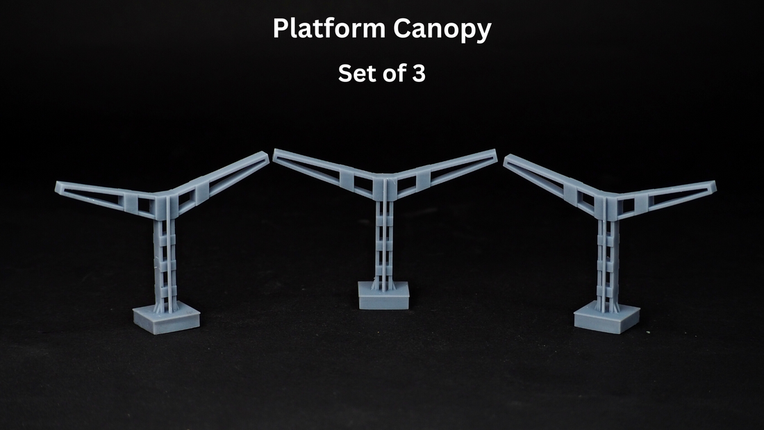 Station Canopy Kit: UNLIMITED FREE TEXTURES | HO Scale – Precision ...