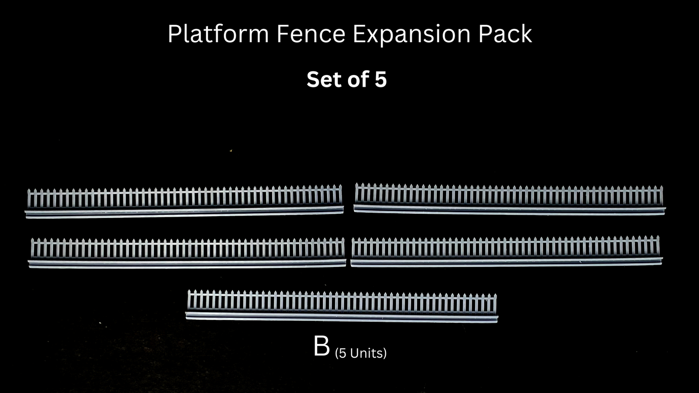Platform Fence EXPANSION Kit | HO Scale – Precision Model Works