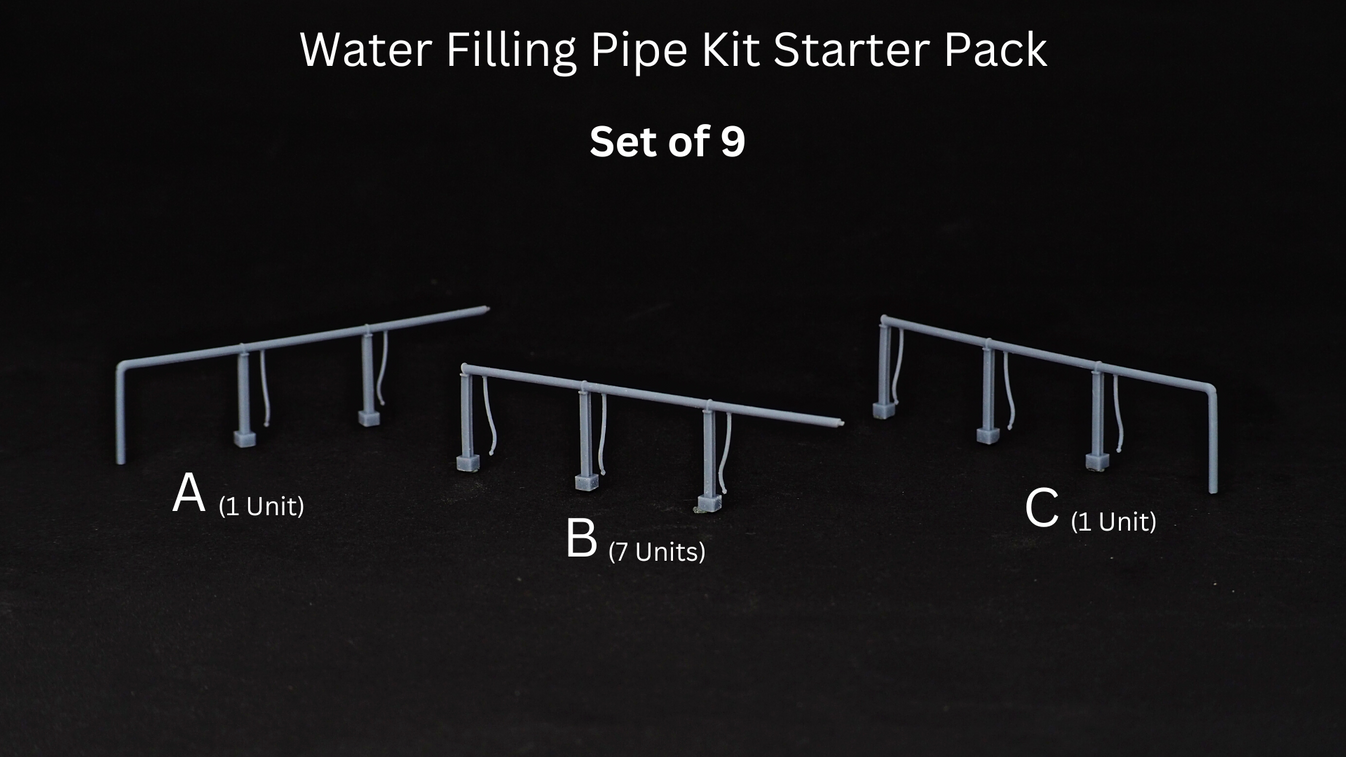 Water Filling Pipe STARTER Kit | HO Scale – Precision Model Works