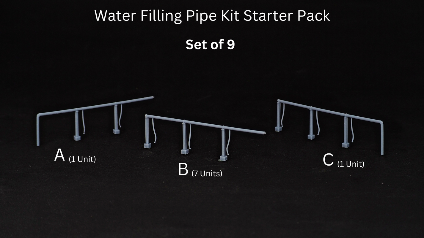 Water Filling Pipe STARTER Kit | HO Scale – Precision Model Works