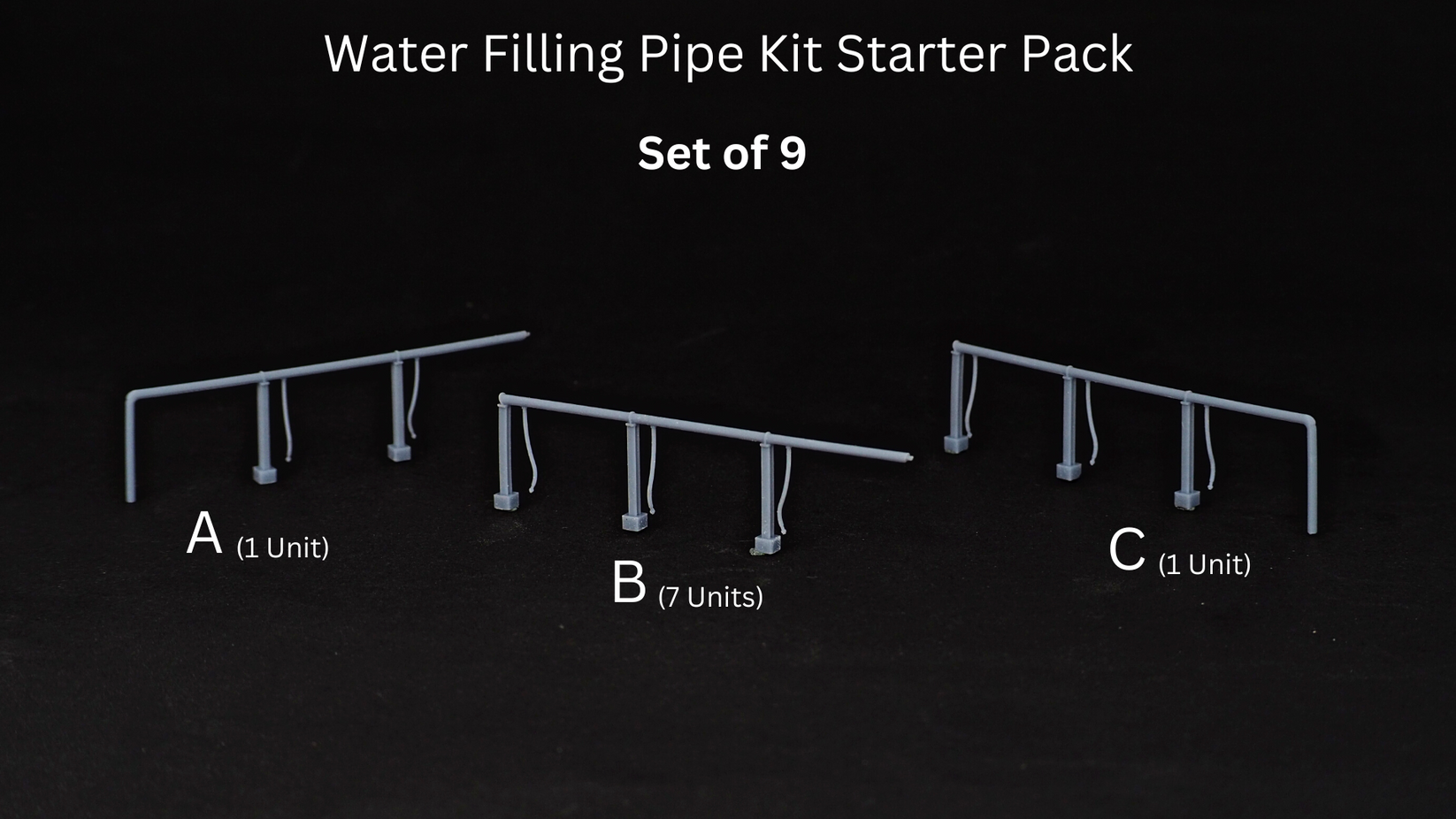 Water Filling Pipe STARTER Kit | HO Scale – Precision Model Works